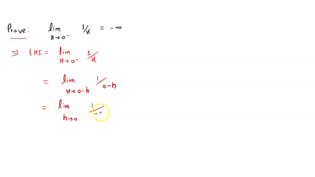 SOLVED:Use the formal definitions from Exercise 93 to prove the limit statements in Exercises 94 ...