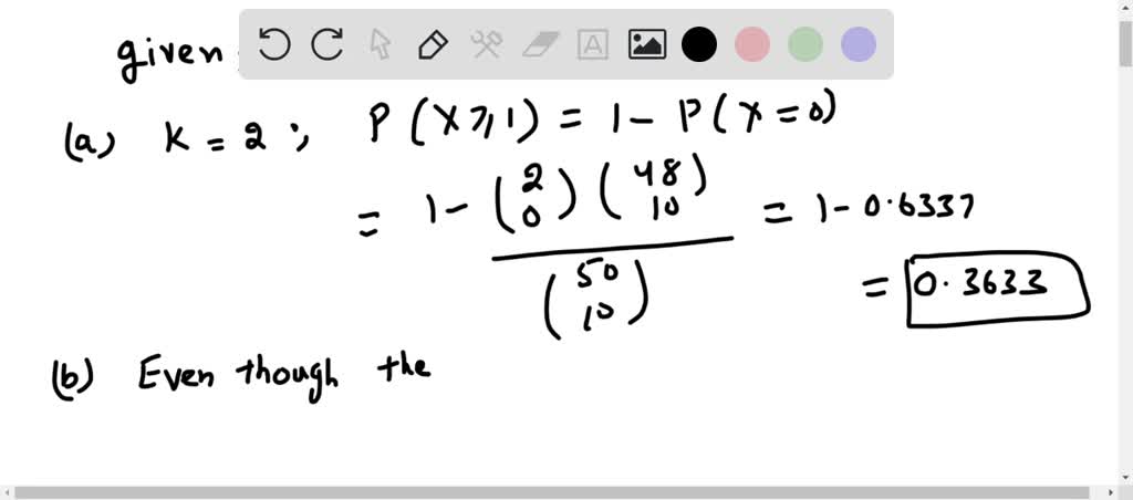 Suppose there are three defective items in a lot (collection) of 50 ...