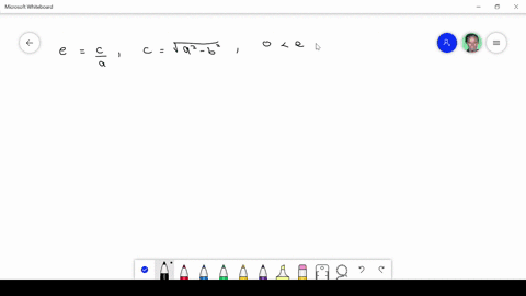 ⏩SOLVED:Define the eccentricity of an ellipse. In your own words ...