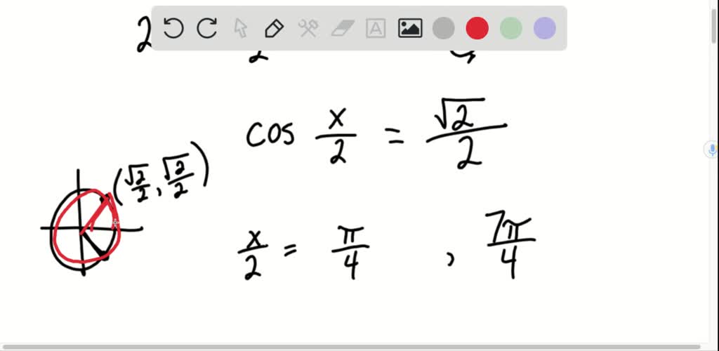 Solved Solving A Multiple Angle Equation In Exercises 39 44 Solve The
