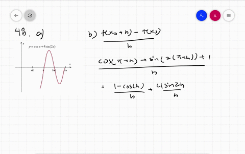 SOLVED:Graphing Secant and Tangent Lines Use a CAS to perform the ...