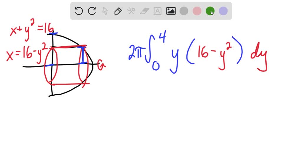 SOLVED:Use the shell method to set up and evaluate the integral that ...