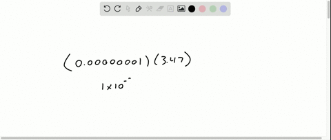 SOLVED:Do your computations using scientific notation. The diameter of an atom might typically ...