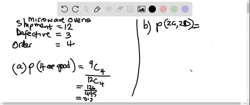 SOLVED:The sample spaces are large and you should use the counting principles discussed in ...