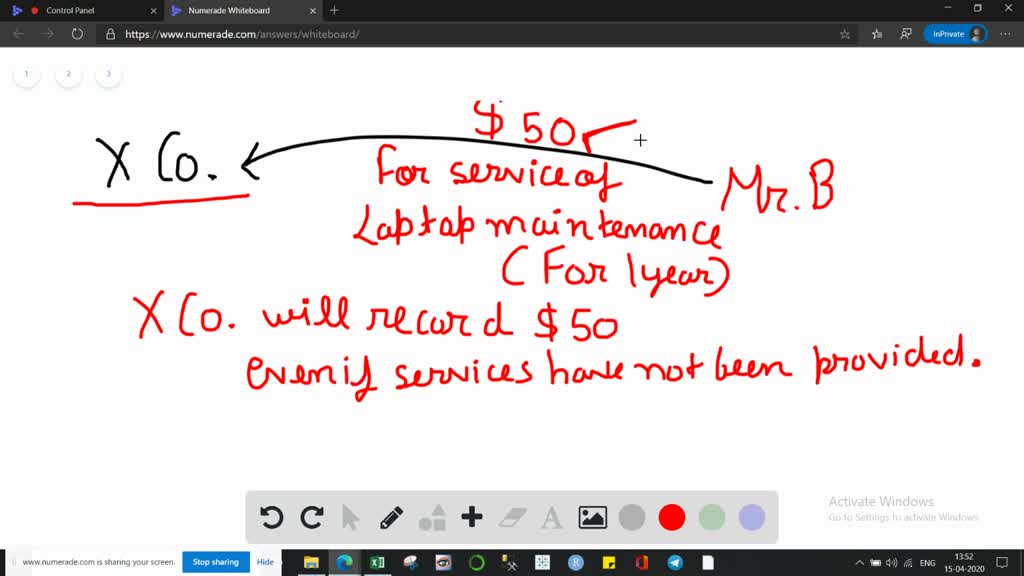 SOLVED The Principle Or Assumption Dictating That Efforts expenses Be 