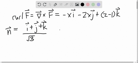 SOLVED:In Exercises 1-6, use the surface integral in Stokes' Theorem to calculate the ...