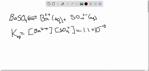 SOLVED:Use BaSO4 to distinguish between solubility, molar solubility, and solubility product.