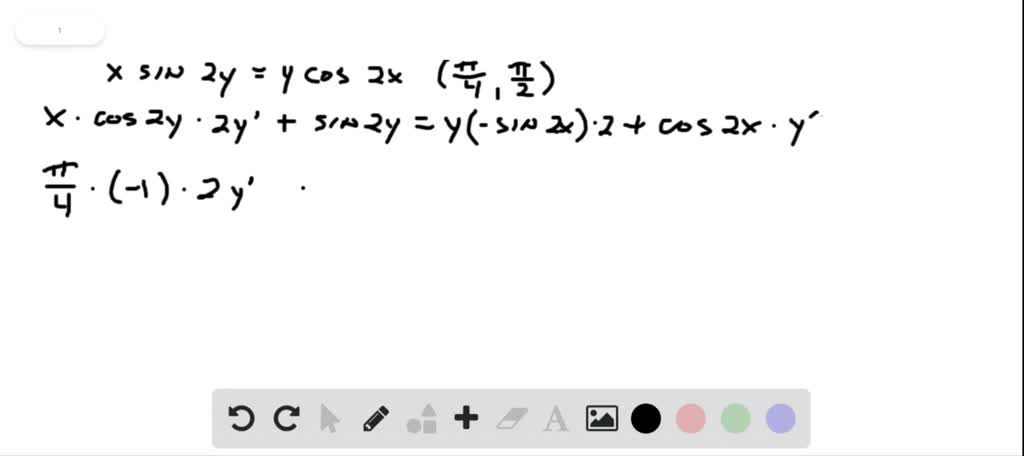 SOLVED:Verify that the given point is on the curve and find the lines that are (a) tangent and ...
