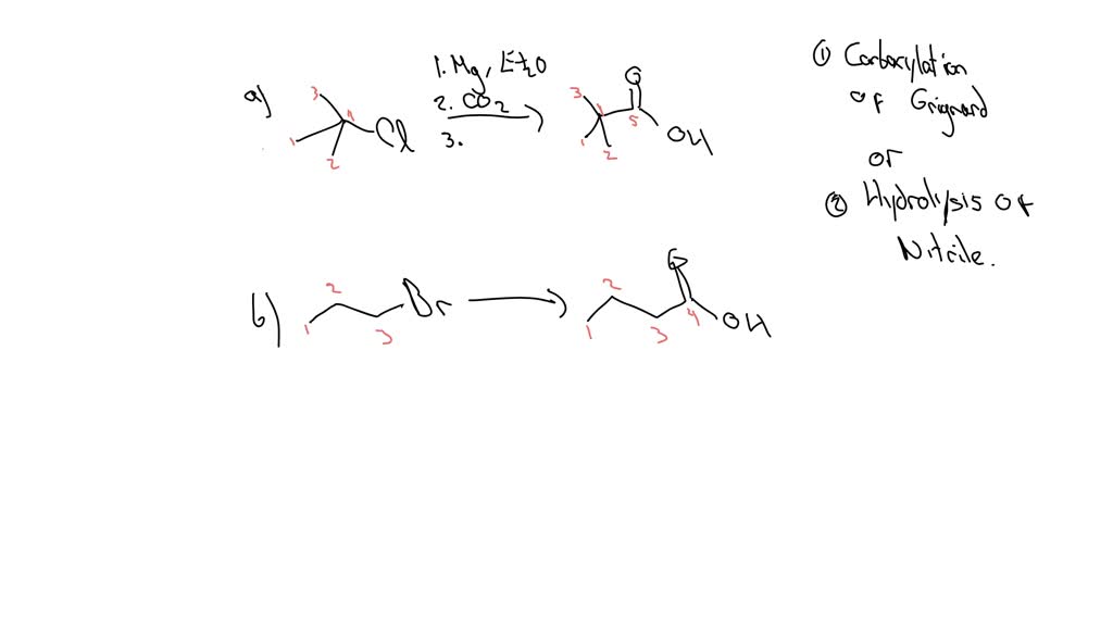 SOLVED:How would you prepare each of the following carboxylic acids? (a ...