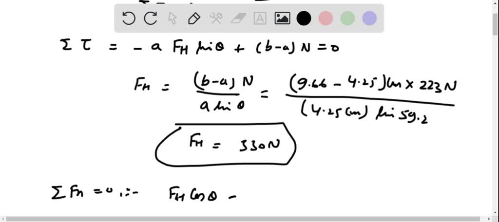 Forces in the Foot Figure 11-30 shows the forces acting on a sprinter's ...