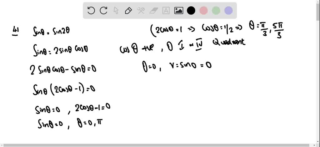 ⏩SOLVED:37-42 Find all points of intersection of the given curves.… | Numerade