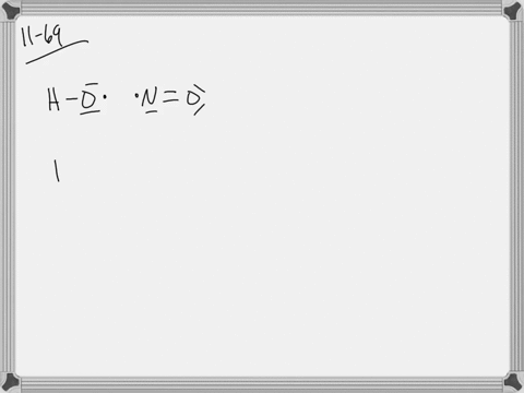 SOLVED:An elusive intermediate of atmospheric reactions of HONO may be ...