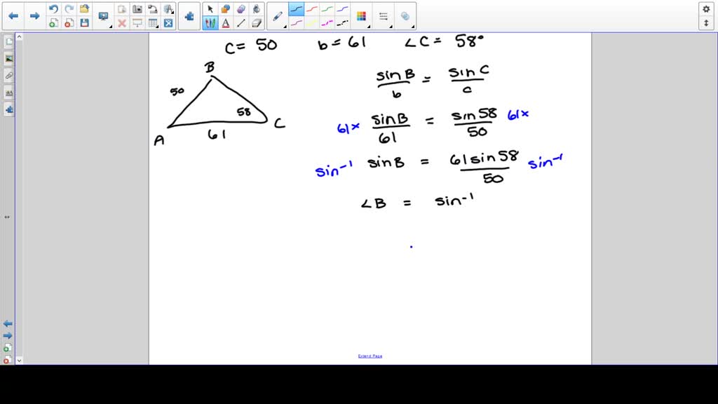 Determine the number of triangles ABC possible with the given parts. c ...