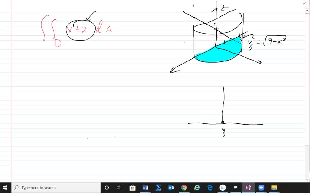 SOLVED:55-59= Use geometry or symmetry, or both, to evaluate the double ... SOLVED:55-59= Use geometry or symmetry, or both, to evaluate the double ...