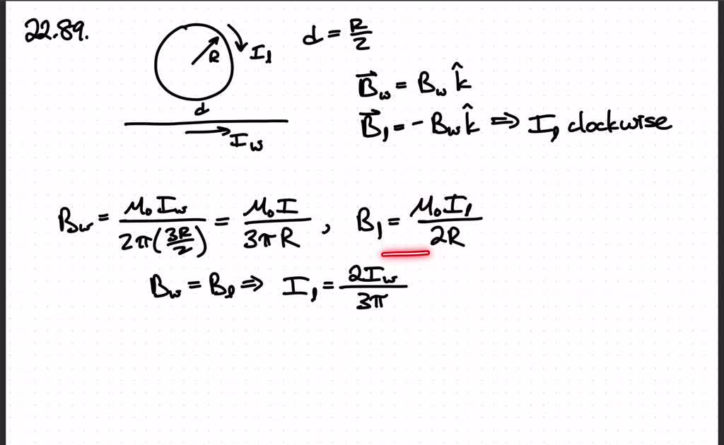Predict/Calculate A single current-carrying circular loop of radius R is placed next to a long ...
