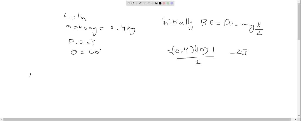 SOLVED: A meter stick of mass 400 gm is pivoted at one end and ...