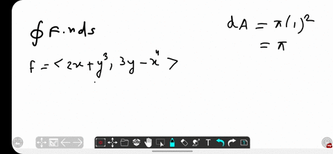 SOLVED: In Exercises 64-67, use Eq. (9) to calculate the flux of the vector field across the ...