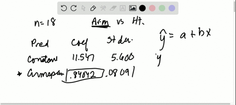 SOLVED:The students in Mr. Shenk's class measured the arm spans and ...