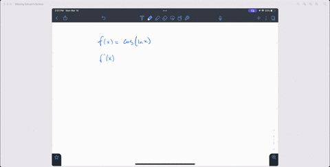 SOLVED: A function f with domain (0,4) satisfies f^'(x)=x sinx-cosx. The graph of f has a point ...