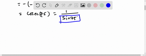 SOLVED:Find exact values for each trigonometric expression. csc285^∘