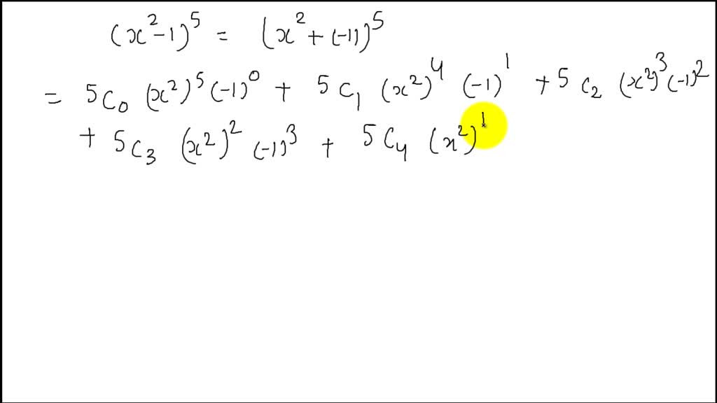  SOLVED Expand X 5 1 In Powers Of X 1 Numerade