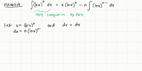 SOLVED:In Problems 63-66, use integration by parts to establish the ...