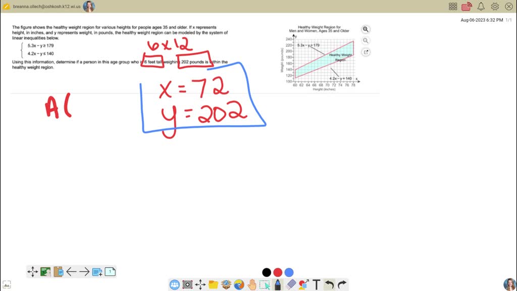 SOLVED:Weight and Height (Refer to the introduction to this section ...