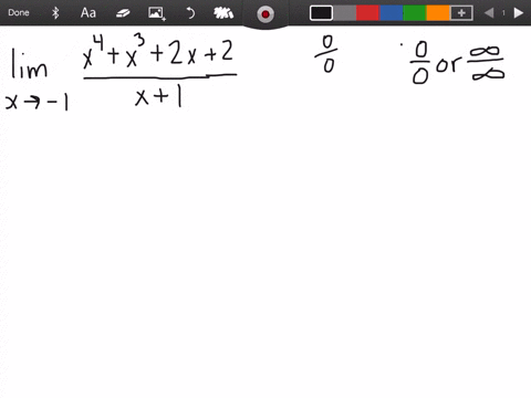 SOLVED:Calculate each of the limits (a) using L'Hôpital's rule and (b ...
