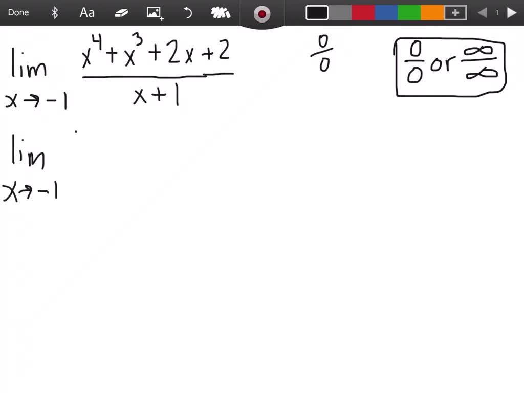SOLVED:Limits Evaluate the following limits. Use l'Hópital's Rule when ...