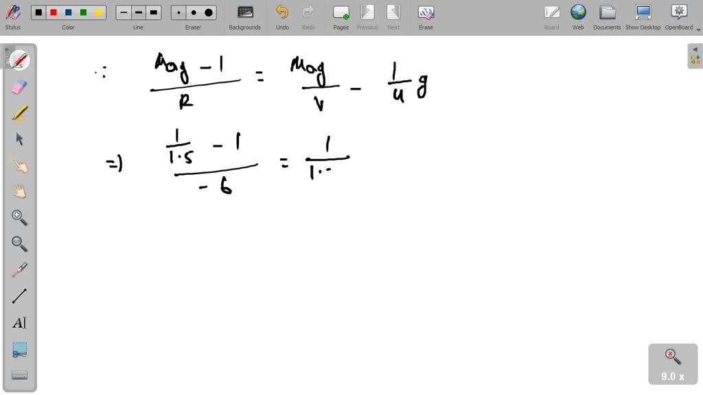 SOLVED:A point object is placed at the centre of a glass sphere of ...