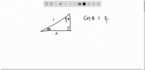 SOLVED:Draw a right triangle to simplify the given expressions. sin^-1 ...
