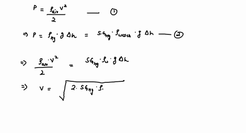 SOLVED:Calculate the dynamic pressure that corresponds to a speed of ...