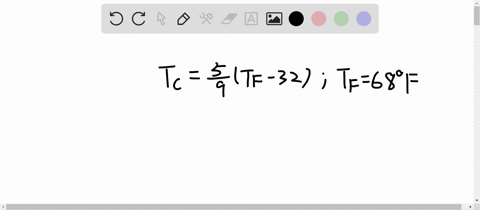 SOLVED:Normal room temperature is about 68^∘ F. What is the equivalent ...