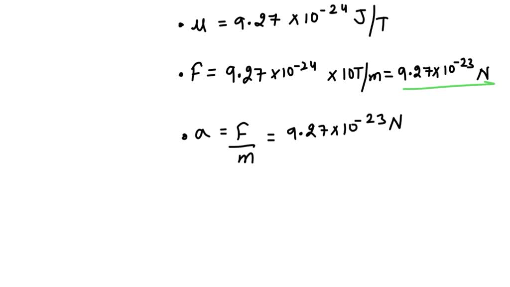 A beam of silver atoms is created by heating a vapor in an oven to 1000 ...
