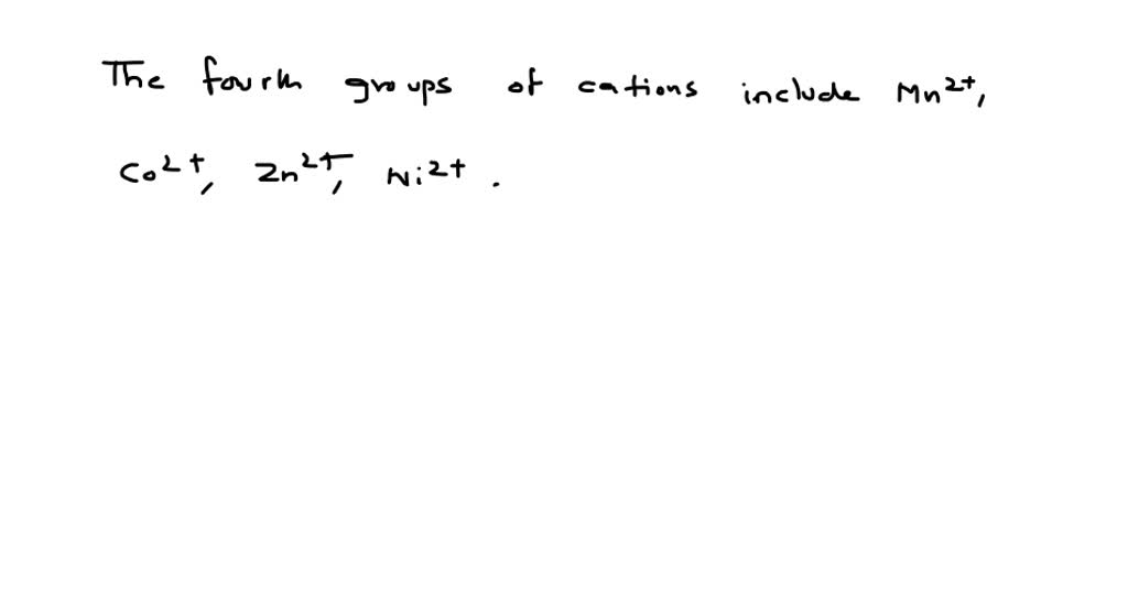 SOLVED:The first group reagent is dil. HCl, which of the following do ...