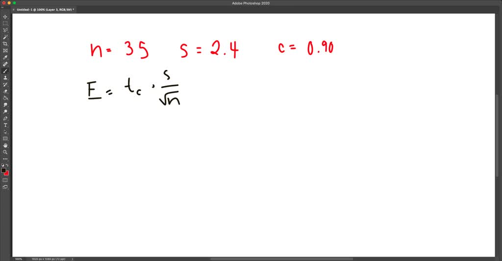 Find The Margin Of Error For The Given Values Of SolvedLib