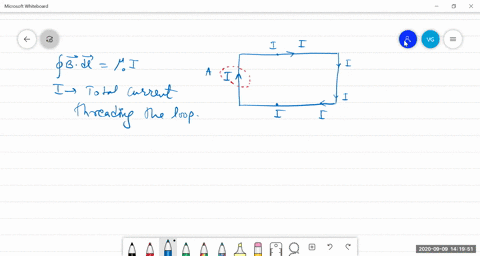 SOLVED:A current I flows around the rectangular loop shown in the accompanying figure. Evaluate ...