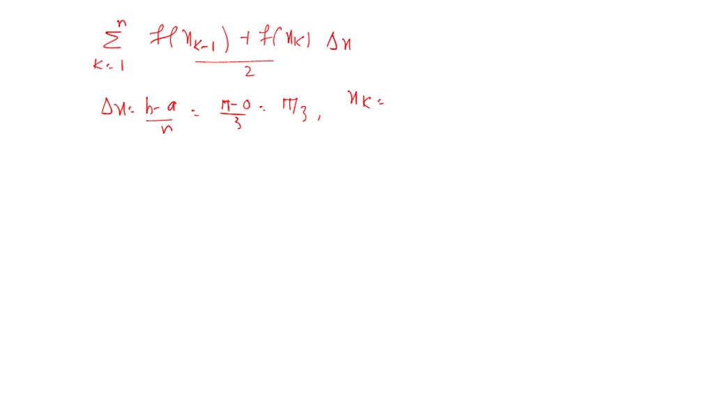 SOLVED:In each of Exercises 27-38, calculate the right endpoint approximation of the area of the ...