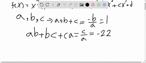 ⏩SOLVED:Use the coefficients to find quickly the sum, the product ...