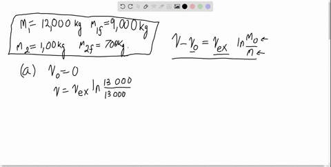 SOLVED:A Multistage Rocket. Suppose the first stage of a two-stage ...