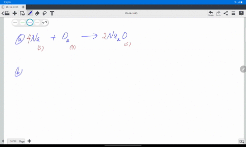 SOLVED:Write complete, balanced equations for each of the following reactions. (a) Sodium metal ...