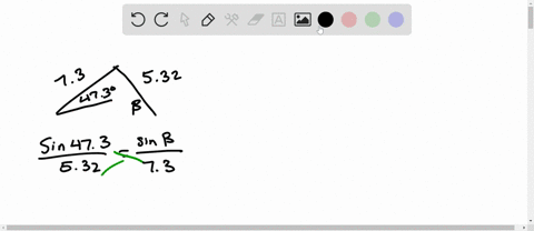 SOLVED:The measures of two sides and an angle are given. Determine whether a triangle (or two ...