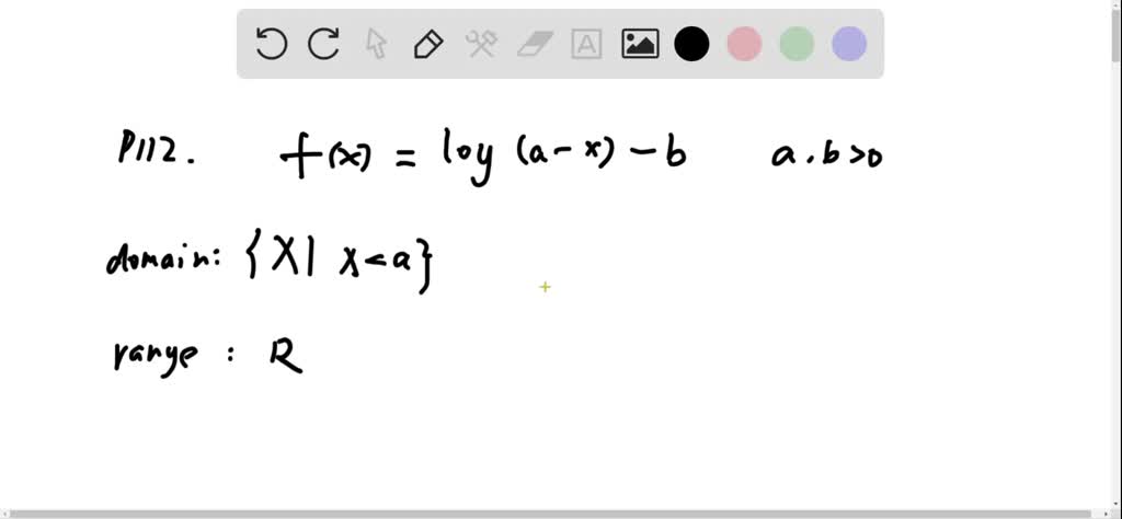 ⏩SOLVED:The range of the common logarithm function (as opposed to ...