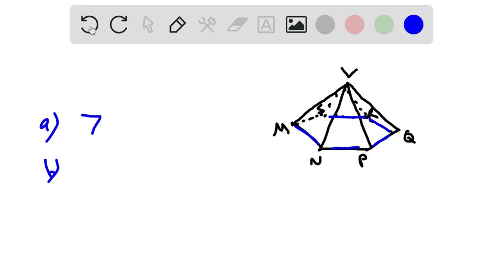 Consider the hexagonal pyramid in Exercise 6 . a) How many vertices ...