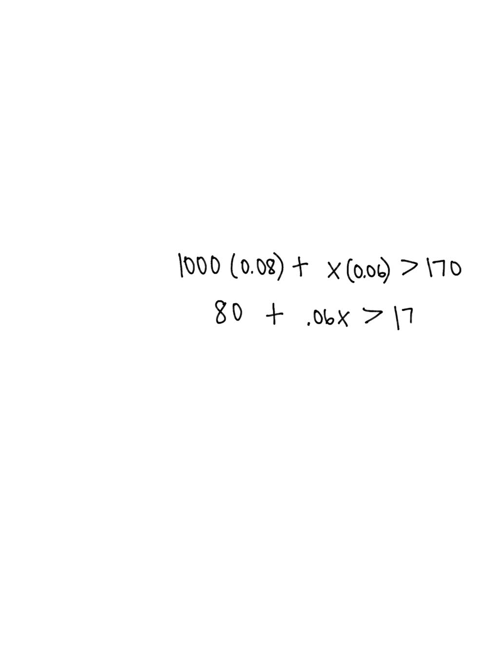 SOLVED:Solve each problem by setting up and solving an appropriate inequality. (Objective 3 ...