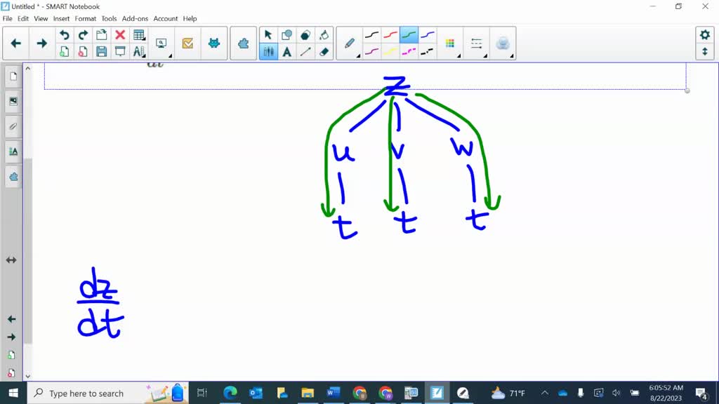 SOLVED:In Exercises 13-24 , draw a branch diagram and write a Chain Rule formula for each ...
