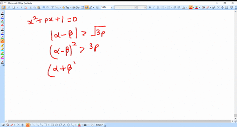 ⏩SOLVED:If the absolute value of the difference of roots of the… | Numerade