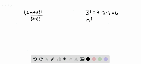 SOLVED:In Exercises 29-40, simplify the ratio of factorials. ((2 n+2 ...