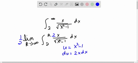 SOLVED:Determine whether the integral is convergent or divergent ...