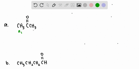 SOLVED:Draw structural formulas for (a) 2 -pentanone, (b) hexanal, and (c) pentanoic acid.
